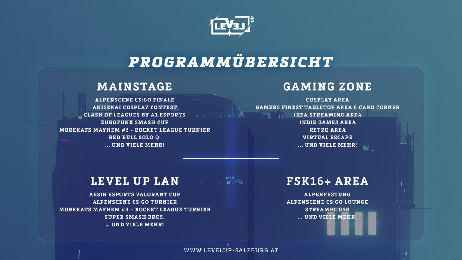 Salzburger Videospiel-Festival LEVEL UP präsentiert neues Programm ...
